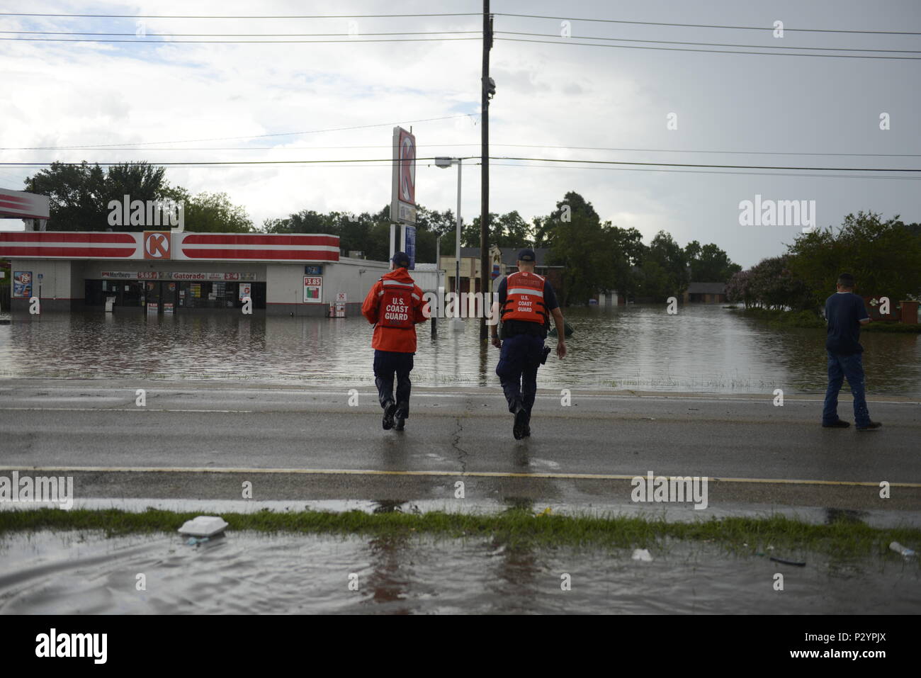 Louisiana flooding victims hi-res stock photography and images - Alamy