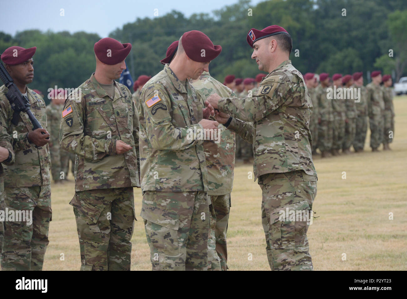 Col. Gregory Anderson, 173rd Airborne Brigade Combat Team commander ...