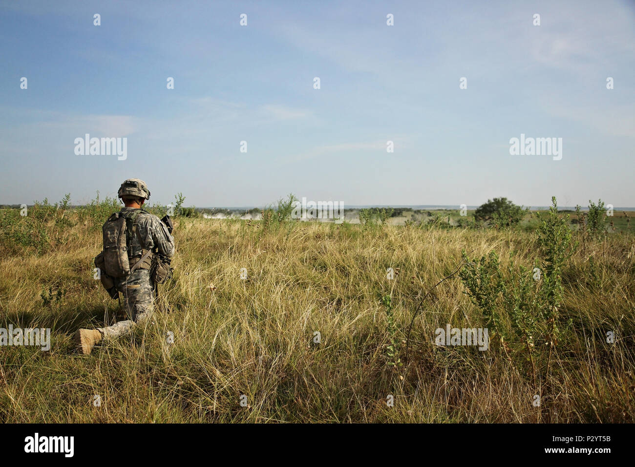 Soldiers from 636th Brigade Support Battion, 836th Engineer Co ...