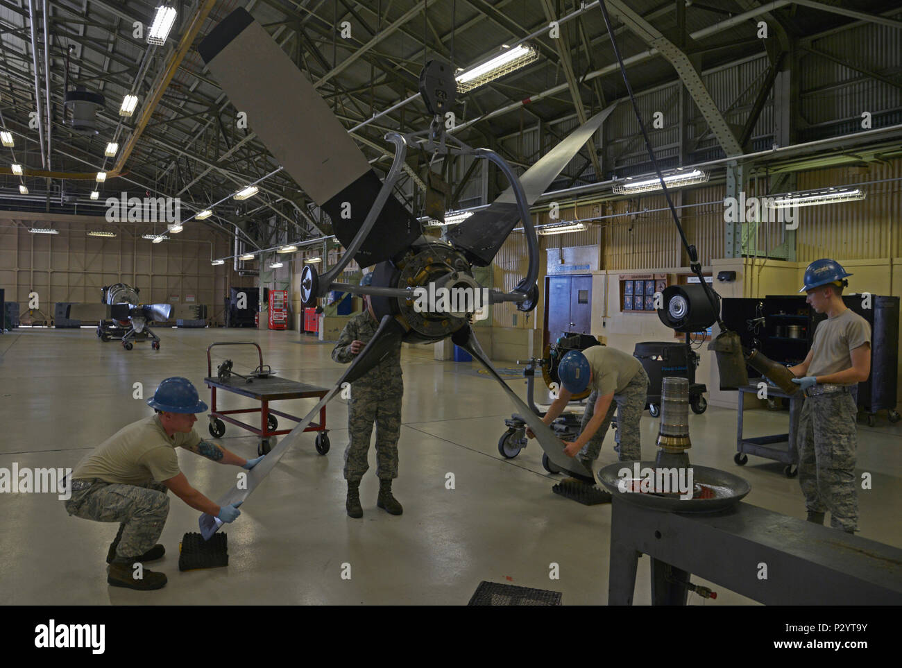 Prop install hi-res stock photography and images - Alamy