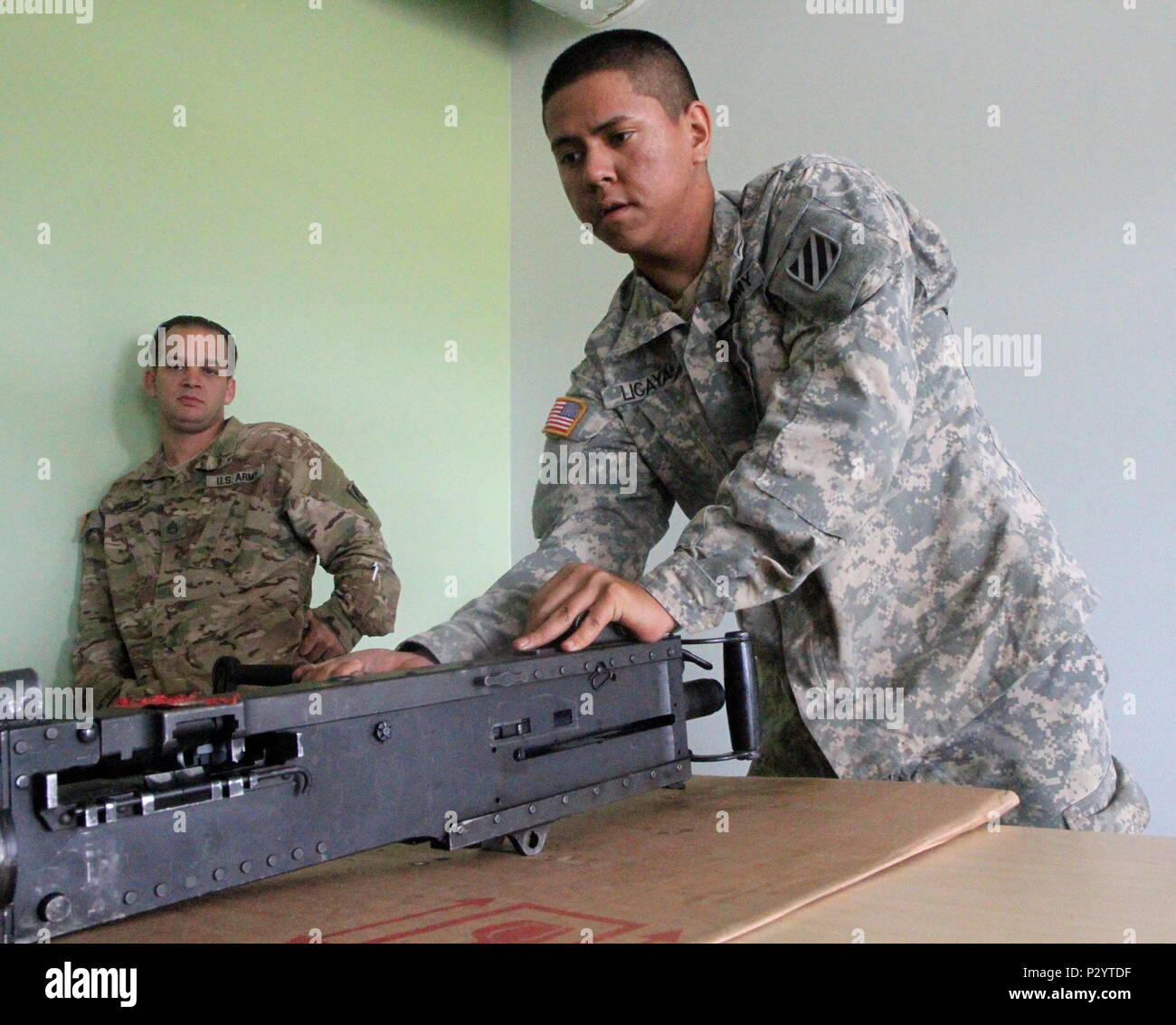 Soldiers from Company A, 3rd Battalion, 69th Armor Regiment, 1st ...