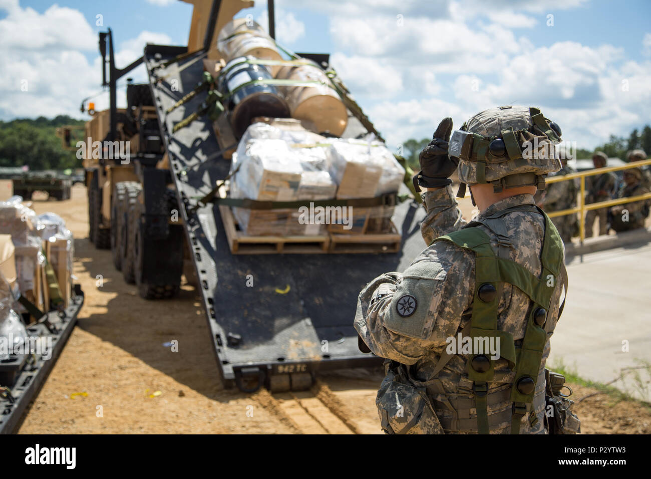 U.S. Army Reserve Sgt. Noel Rodriguez, 942nd Transportation Company ...