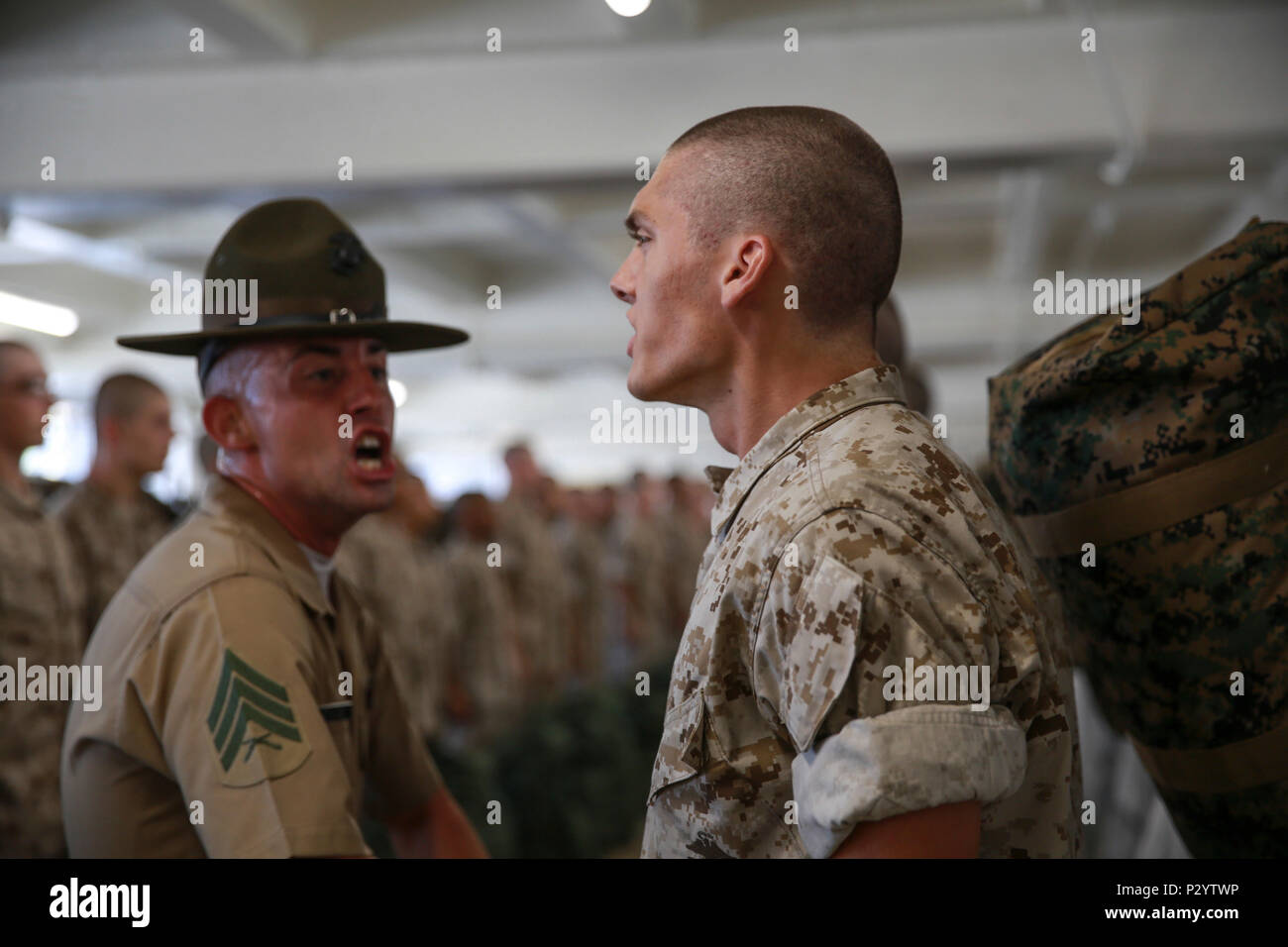 1st recruit training battalion hi-res stock photography and images - Alamy