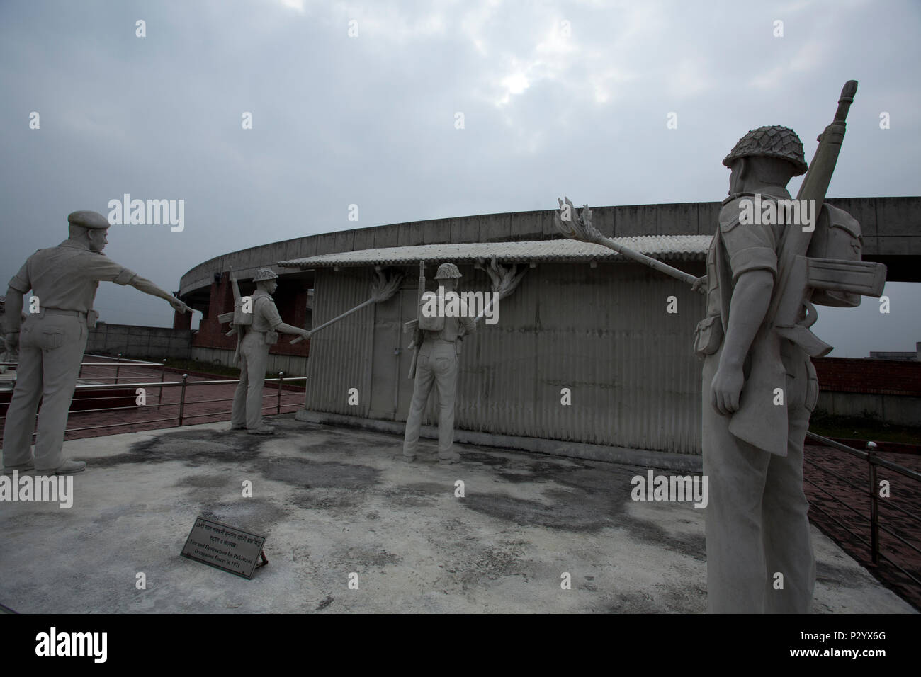 Presentation of fire and destruction by Pakistani occupation forces ...