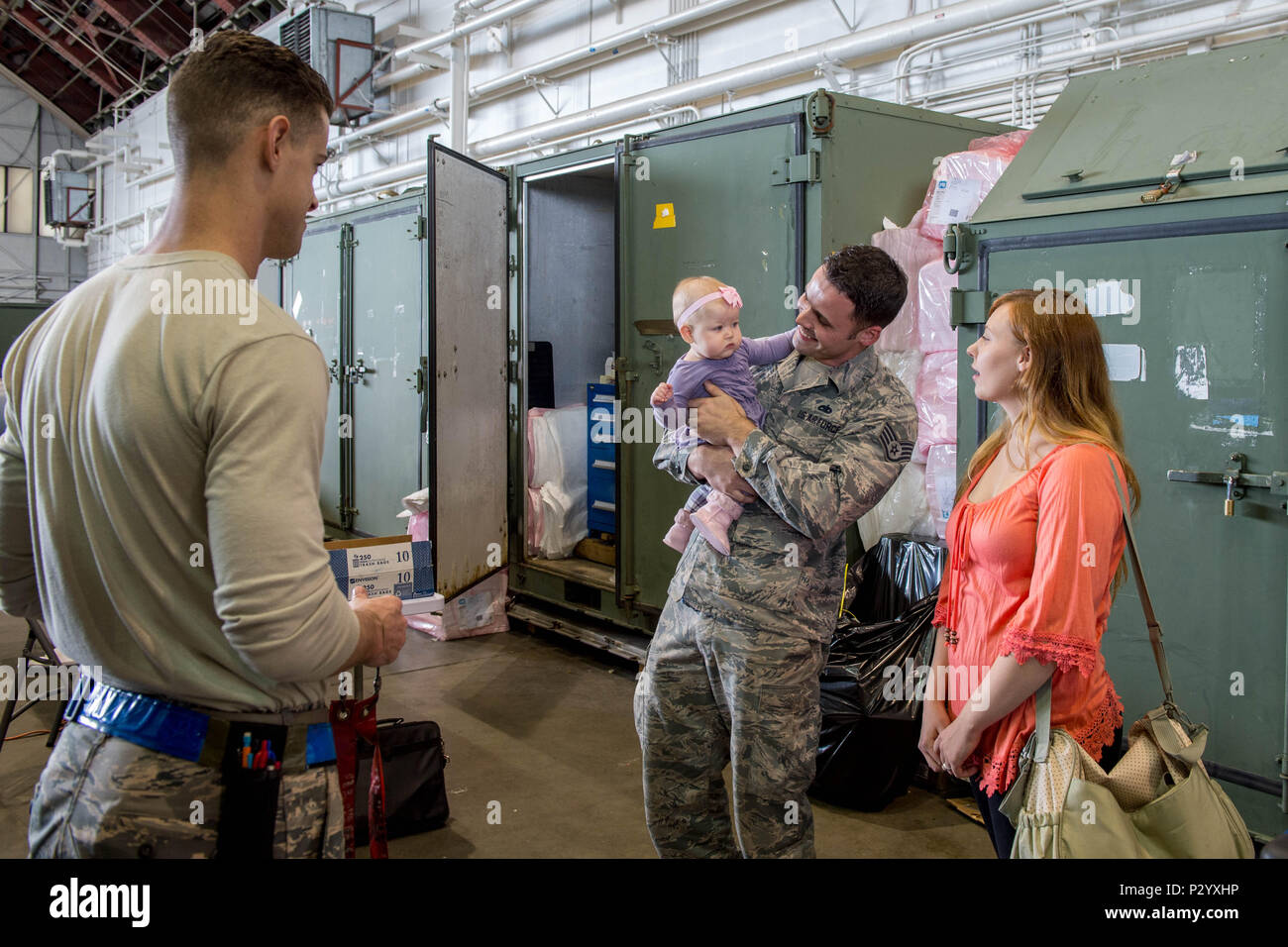 U.S. Air Force Staff Sgt. John Dunlap, a 35th Aircraft Maintenance Unit ...