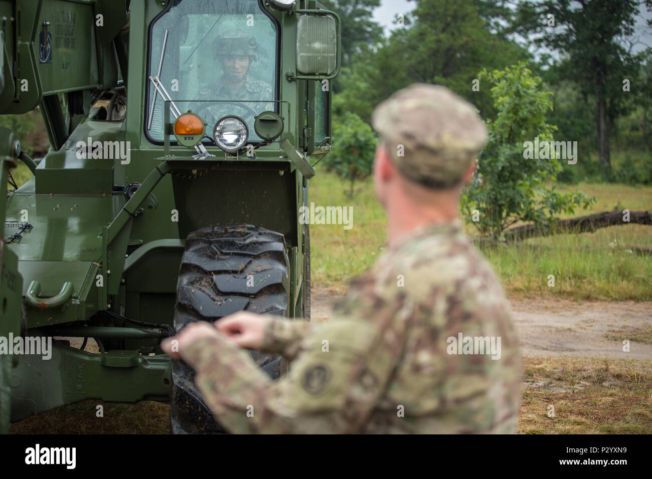 U.S. Army Soldiers from the 387th Human Resources Company, Bethany, Mo ...