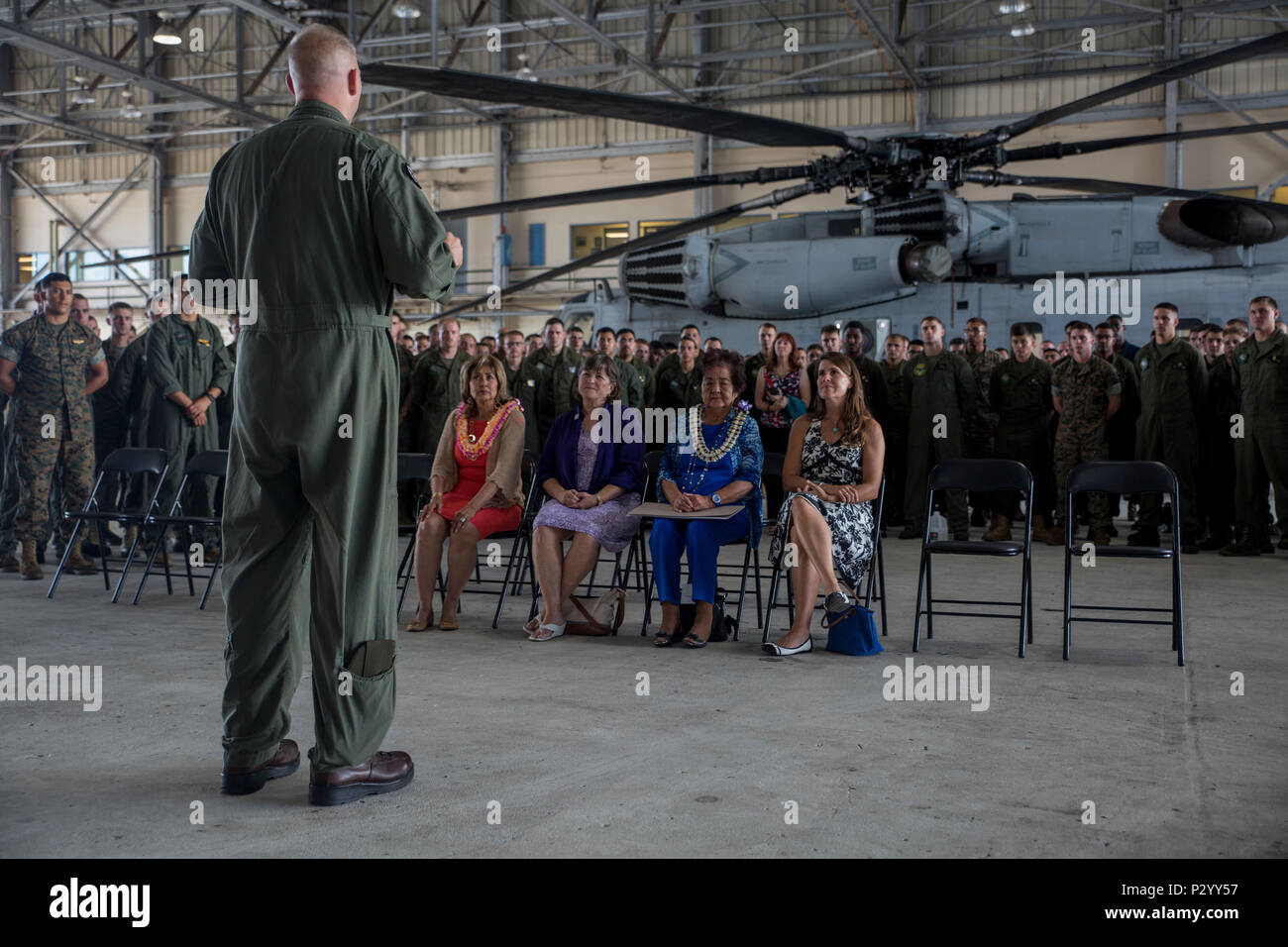 MARINE CORPS BASE HAWAII – Lt. Col. Eric Purcell, the commanding ...