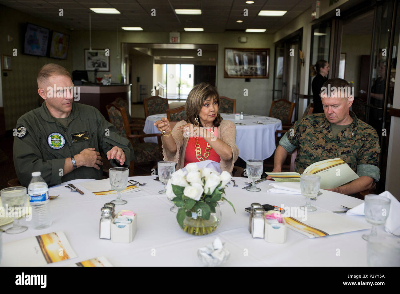 MARINE CORPS BASE HAWAII – (From left to right) Lt. Col. Eric Purcell ...