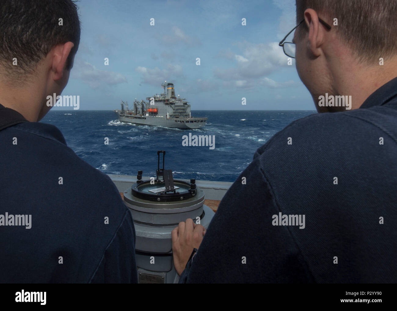 160812-N-SU278-129 SOUTH CHINA SEA (Aug. 12, 2016) Ens. Alexander ...