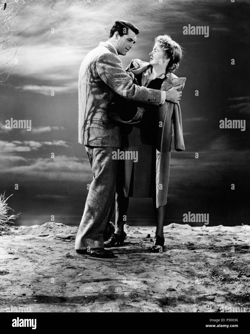 Suspicion cary grant joan fontaine hi-res stock photography and images ...
