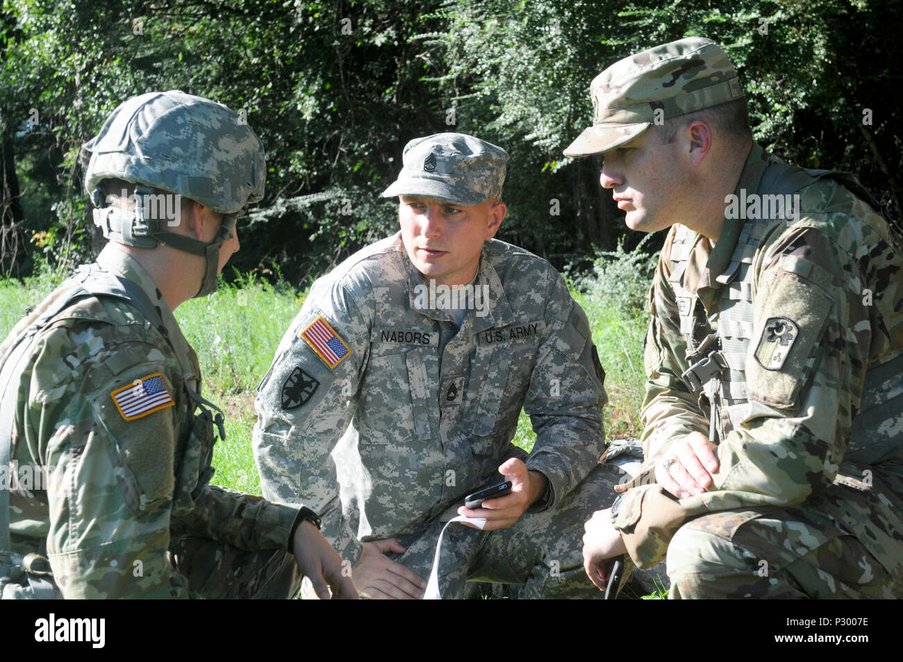U.S. Army Lt. Ben Rymer and U.S. Army Sgt. 1st Class Chad Nabors from ...