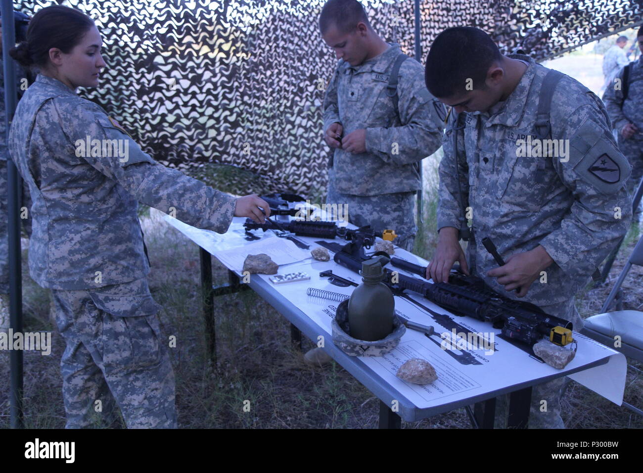 Soldiers from the 836th Engineer Co. (Sappers) conduct training on ...
