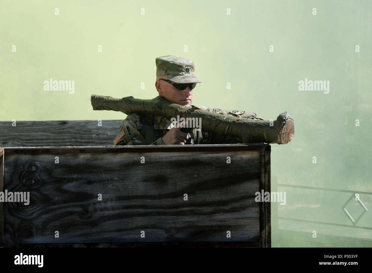 U.S. Army Lt. Col. Christopher Williams from the 678th Air Defense ...