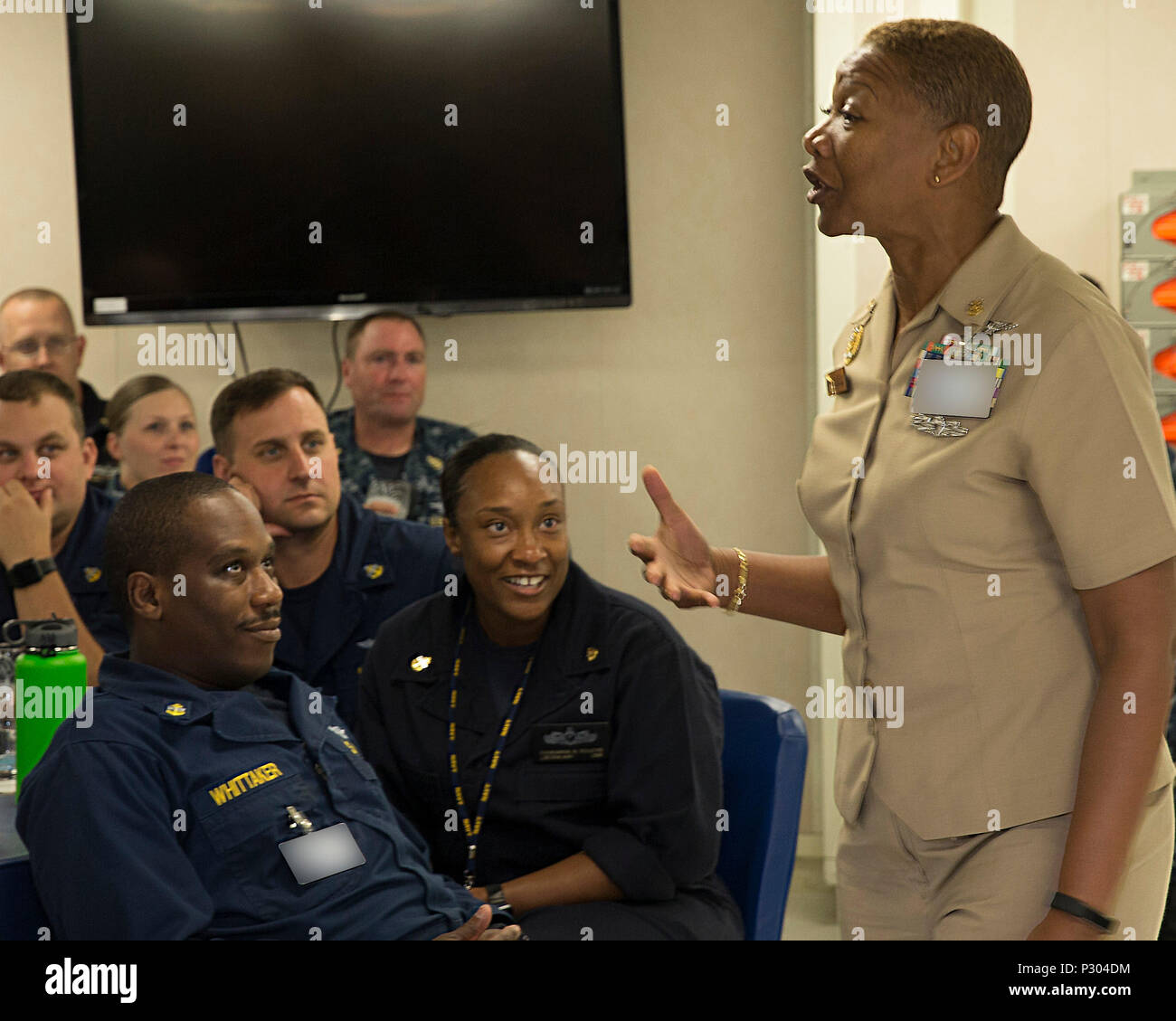 NEWPORT NEWS, Va. (August 18, 2016) – Manpower, Personnel, Training and ...