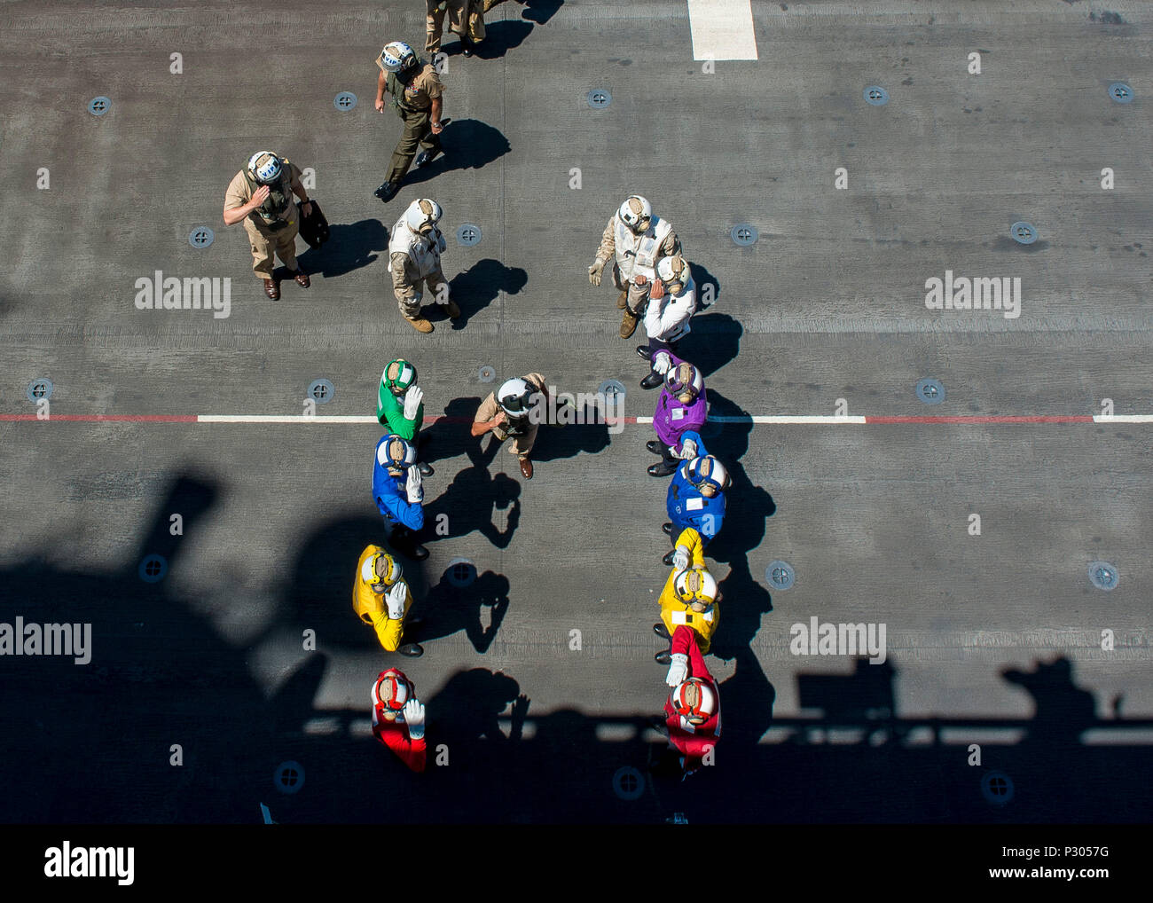 PACIFIC OCEAN (August 16, 2016) – Commander, U.S. 3rd Fleet Vice Adm ...