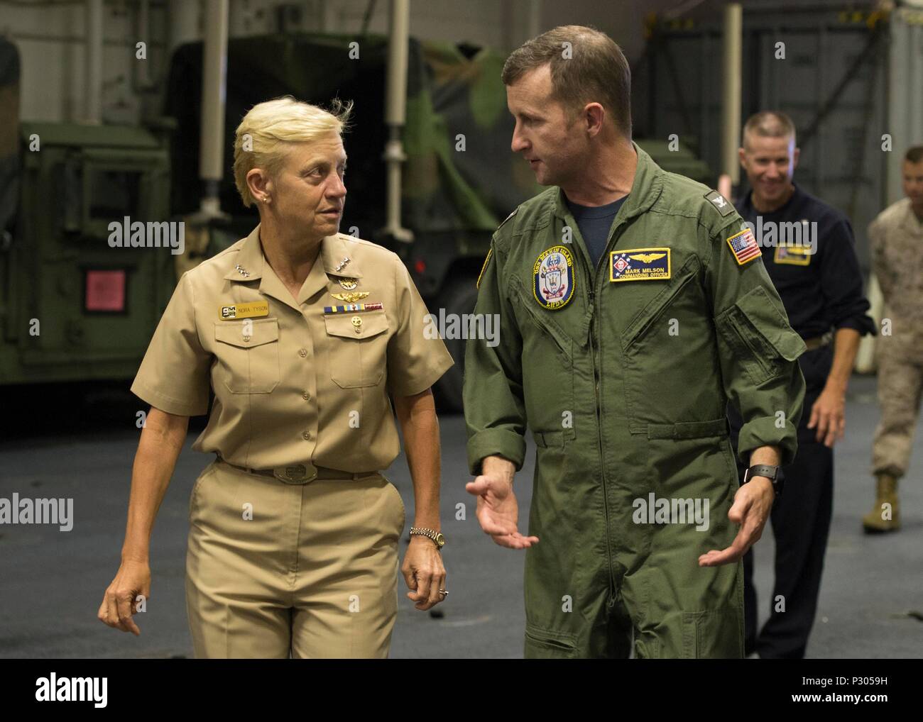 PACIFIC OCEAN (August 16, 2016) – Commander, U.S. 3rd Fleet Vice Adm ...