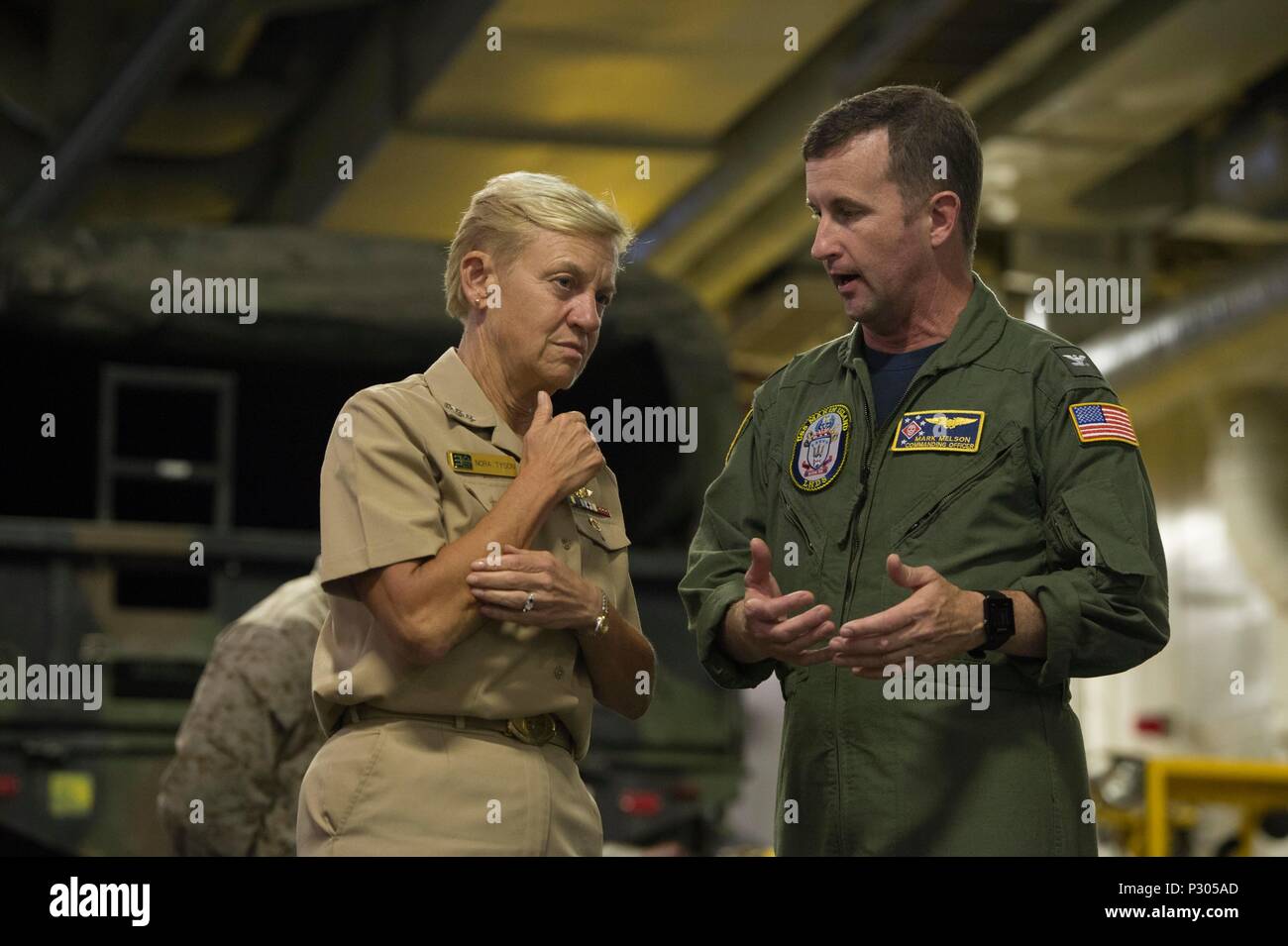 PACIFIC OCEAN (August 16, 2016) – Commander, U.S. 3rd Fleet Vice Adm ...