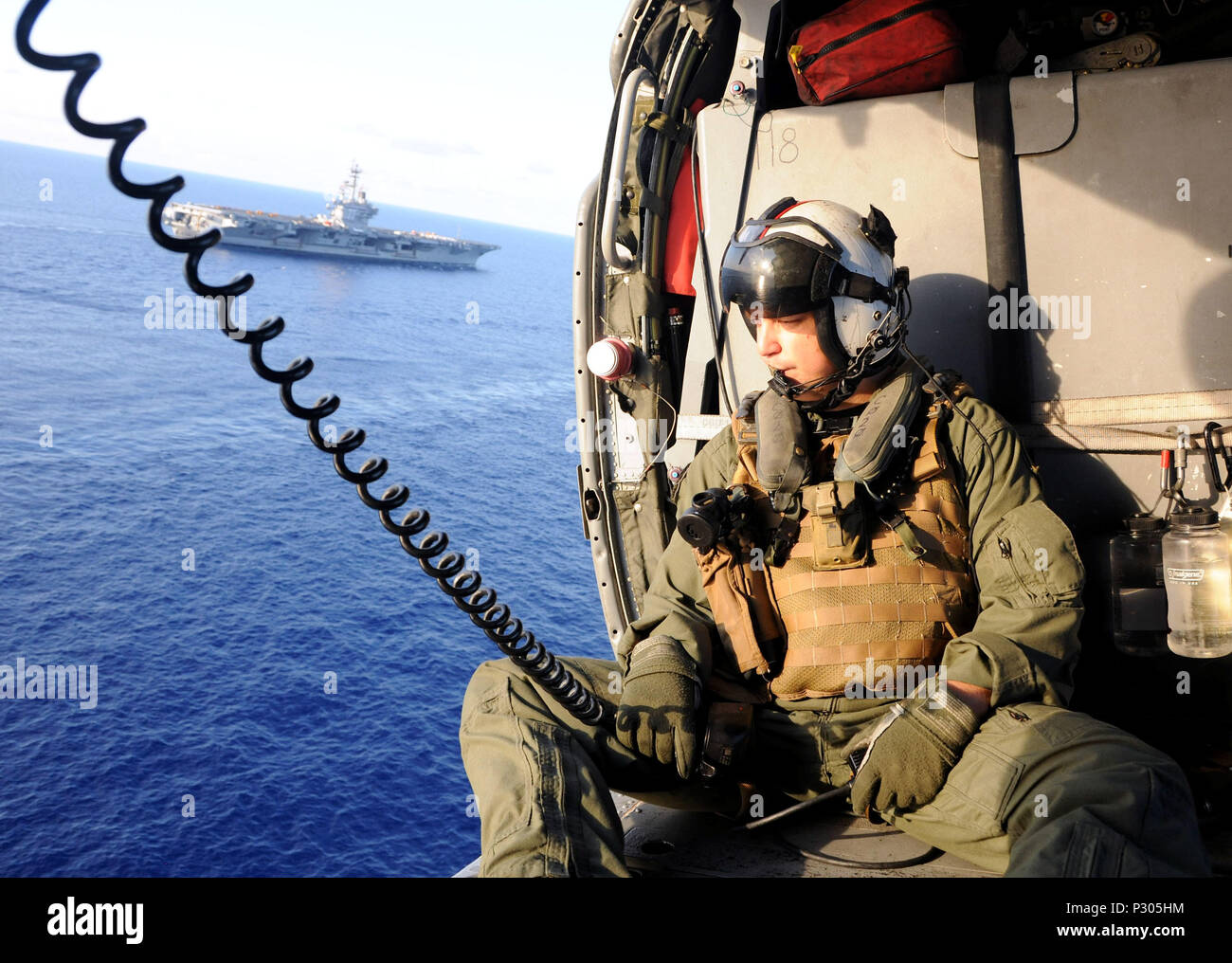 160816-N-XI307-261 ATLANTIC OCEAN (Aug. 16, 2016) Naval Air Crewman ...