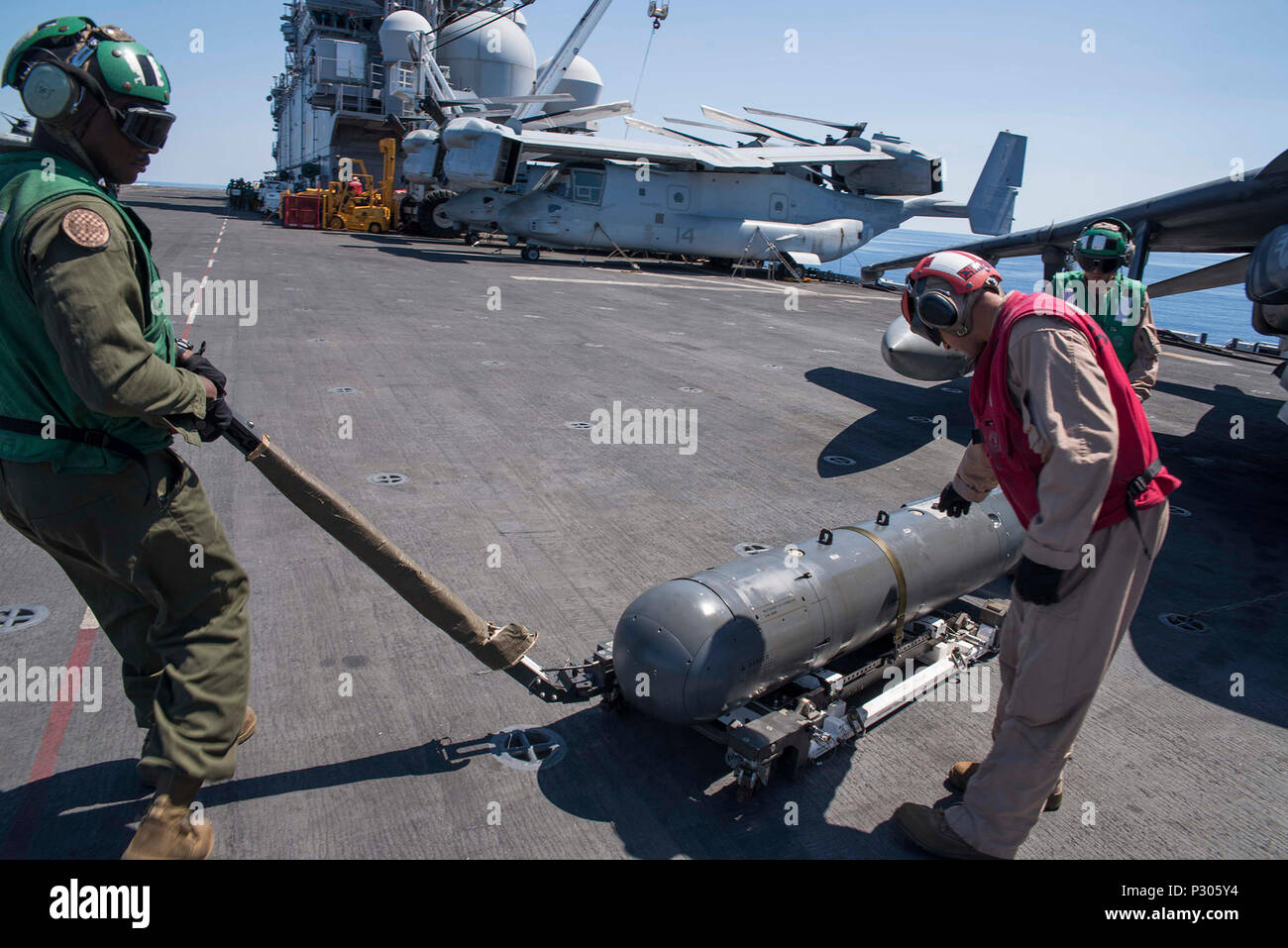 160817-N-LG762-007 MEDITERRANEAN SEA (Aug. 17, 2016) Marines assigned ...