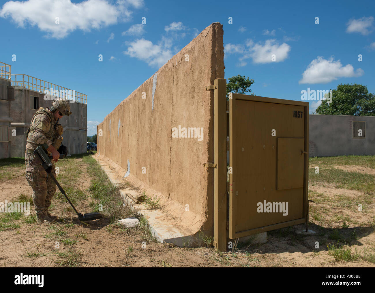 Staff Sgt. Kyle Preece, 442th Civil Engineer Squadron explosive ...
