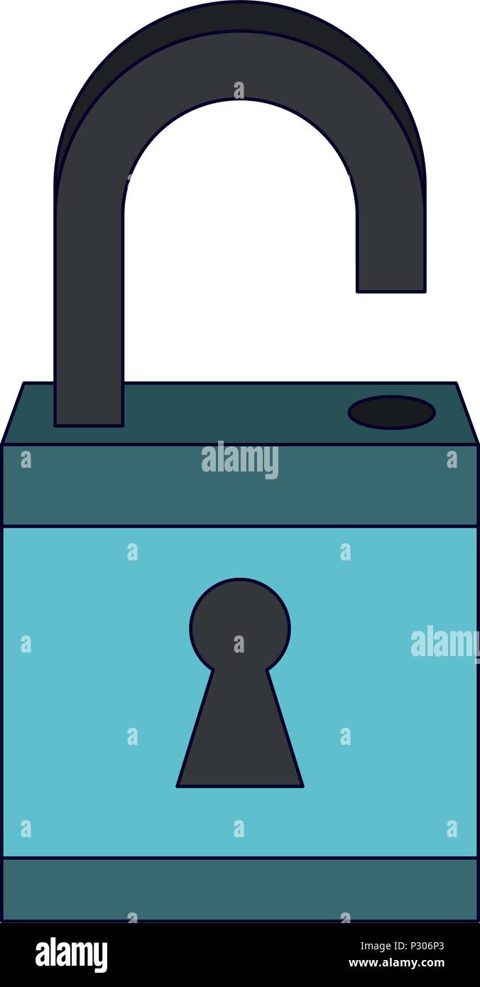 Padlock security symbol Stock Vector Image & Art - Alamy