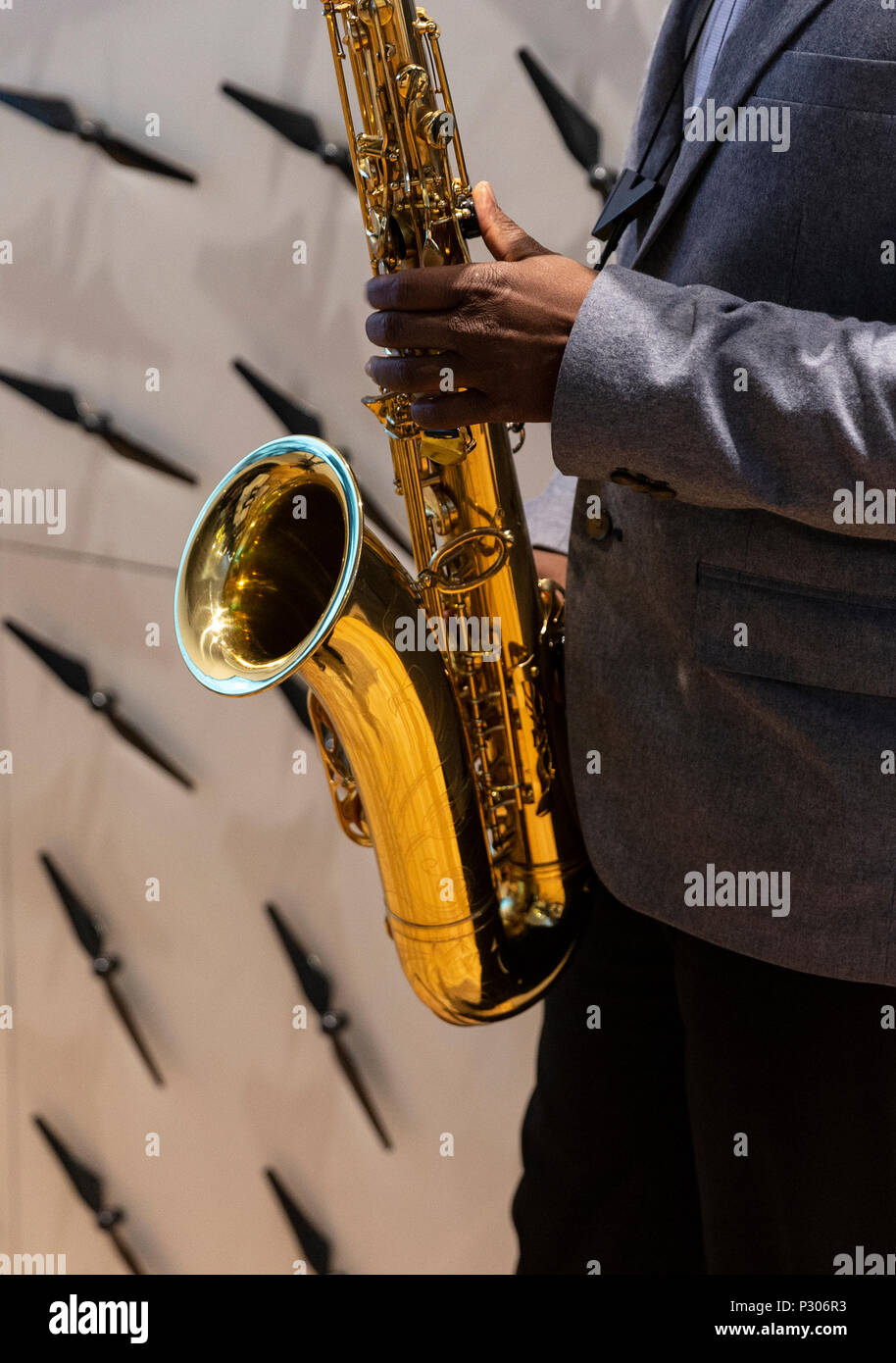 New York, United States. 15th June, 2018. JD Allen performs at ...