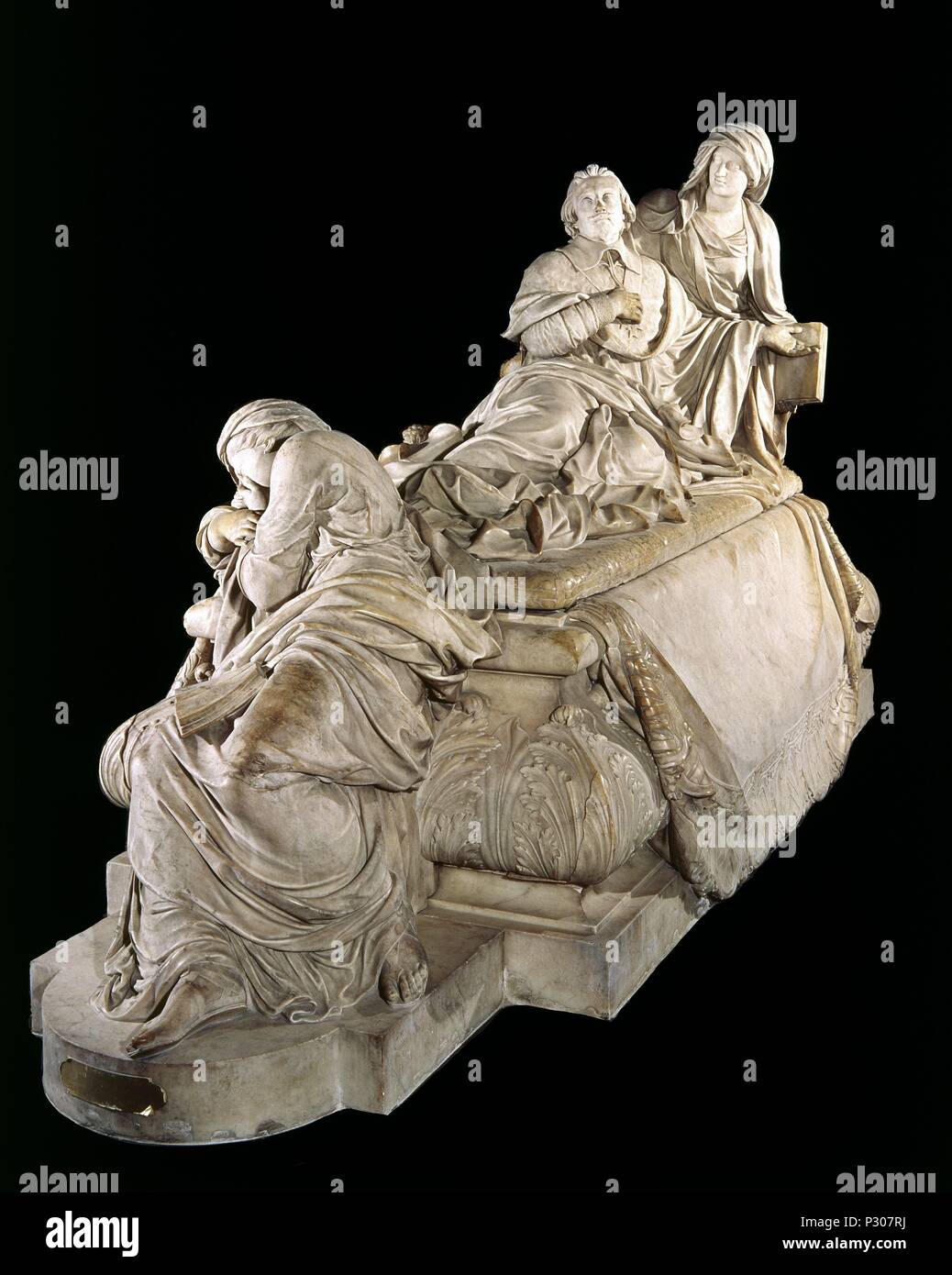 TUMBA DE RICHELIEU - 1675-94 - MARMOL - BARROCO FRANCES. Author ...
