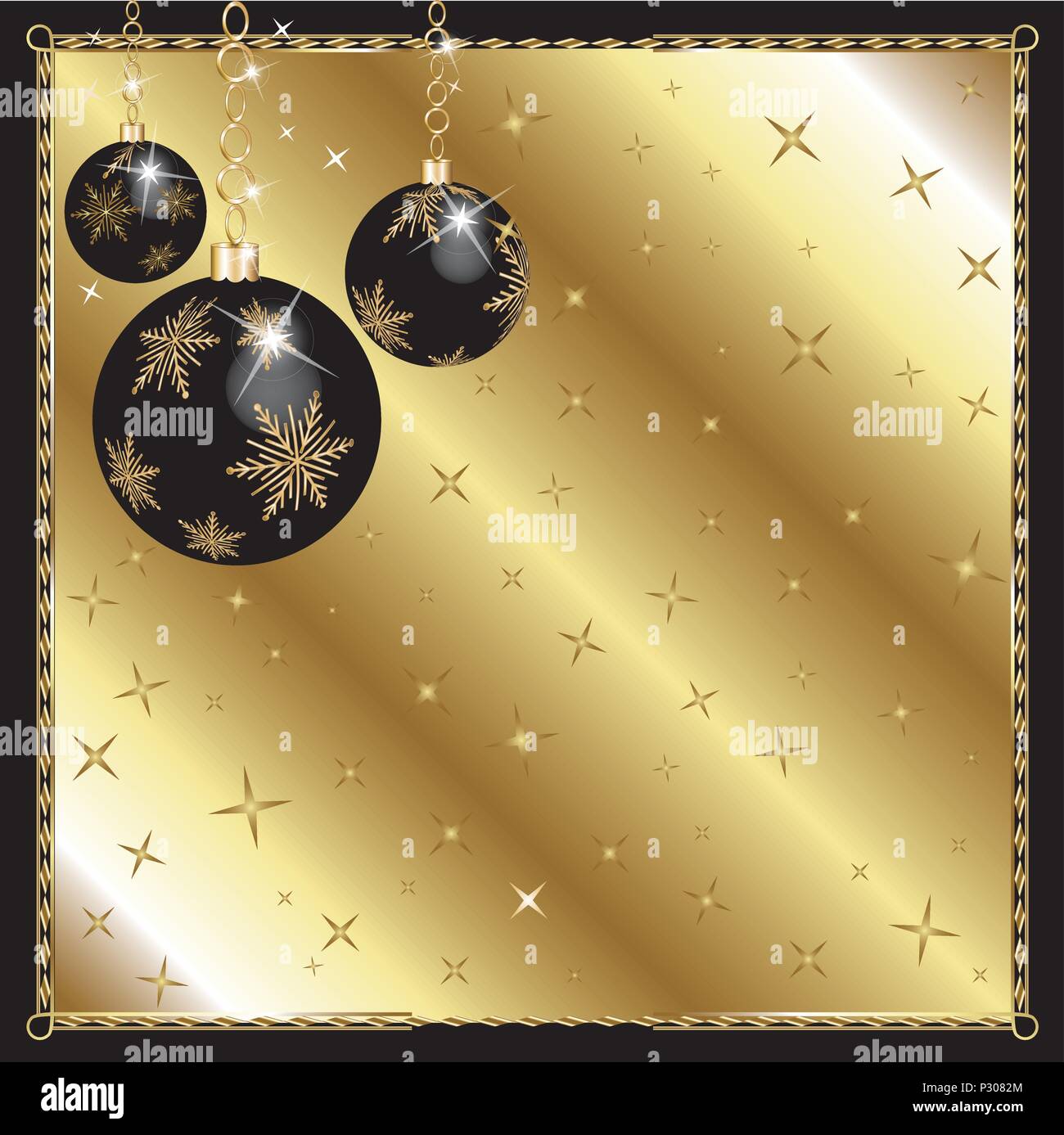 Christmas chain vector vectors hi-res stock photography and images - Alamy