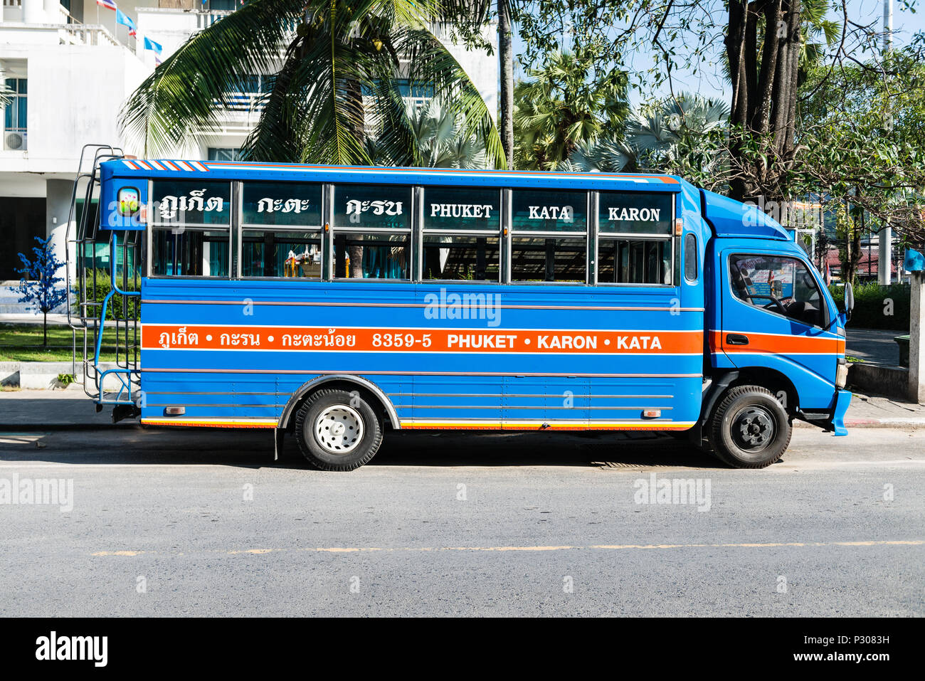 Old mini bus in thailnd hi-res stock photography and images - Alamy