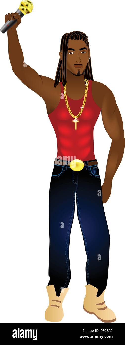 Rapper vector vectors hi-res stock photography and images - Alamy