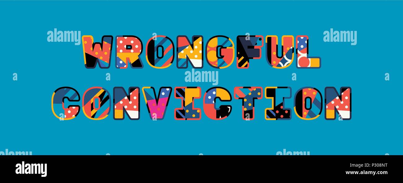 Convicted word Stock Vector Images - Alamy
