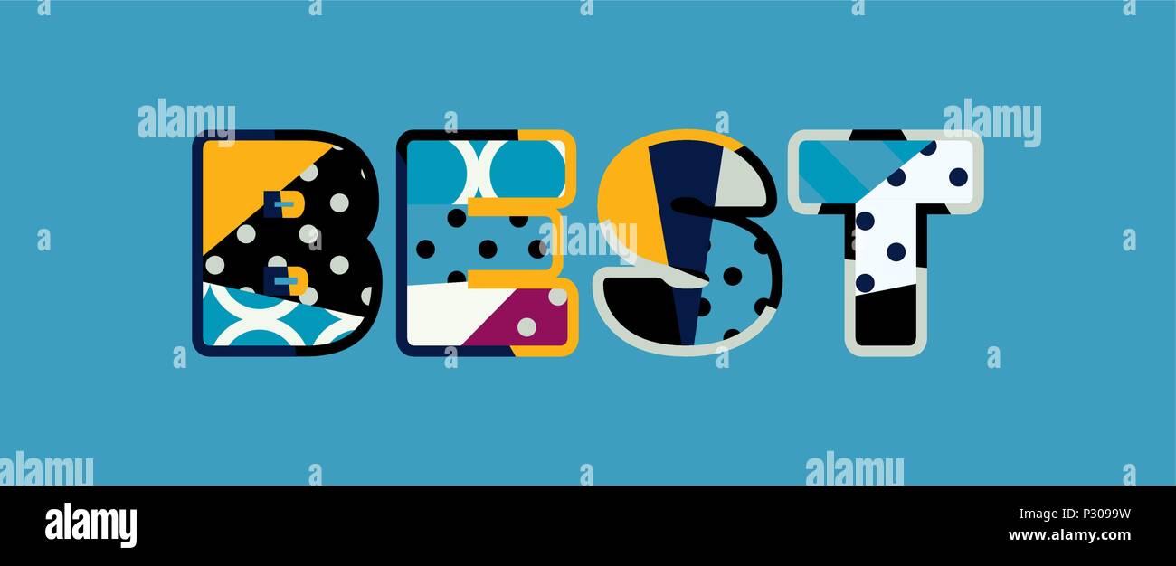 Leading finest best outstanding superlative Stock Vector Images - Alamy