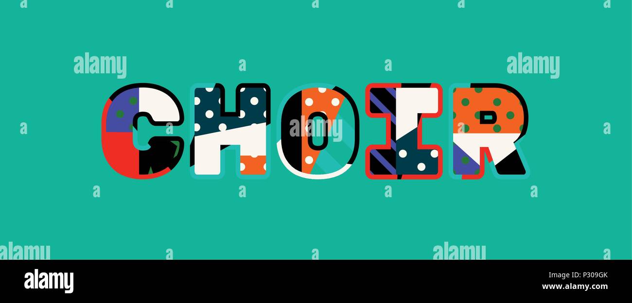 Choir chorus singers chorale Stock Vector Images - Alamy