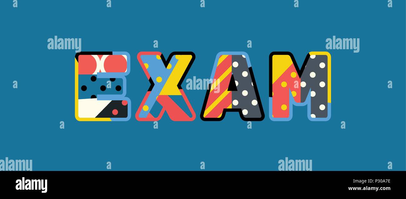 Written exam Stock Vector Images - Alamy