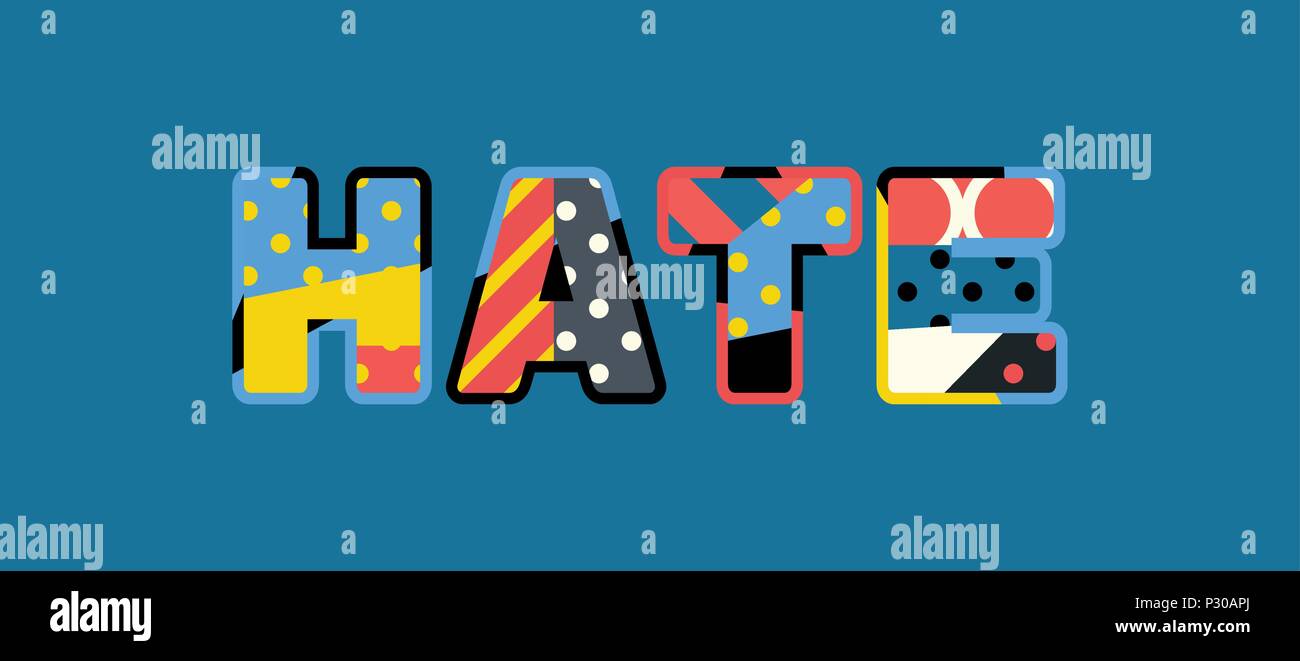 Hateful Vector Vectors High Resolution Stock Photography and Images - Alamy