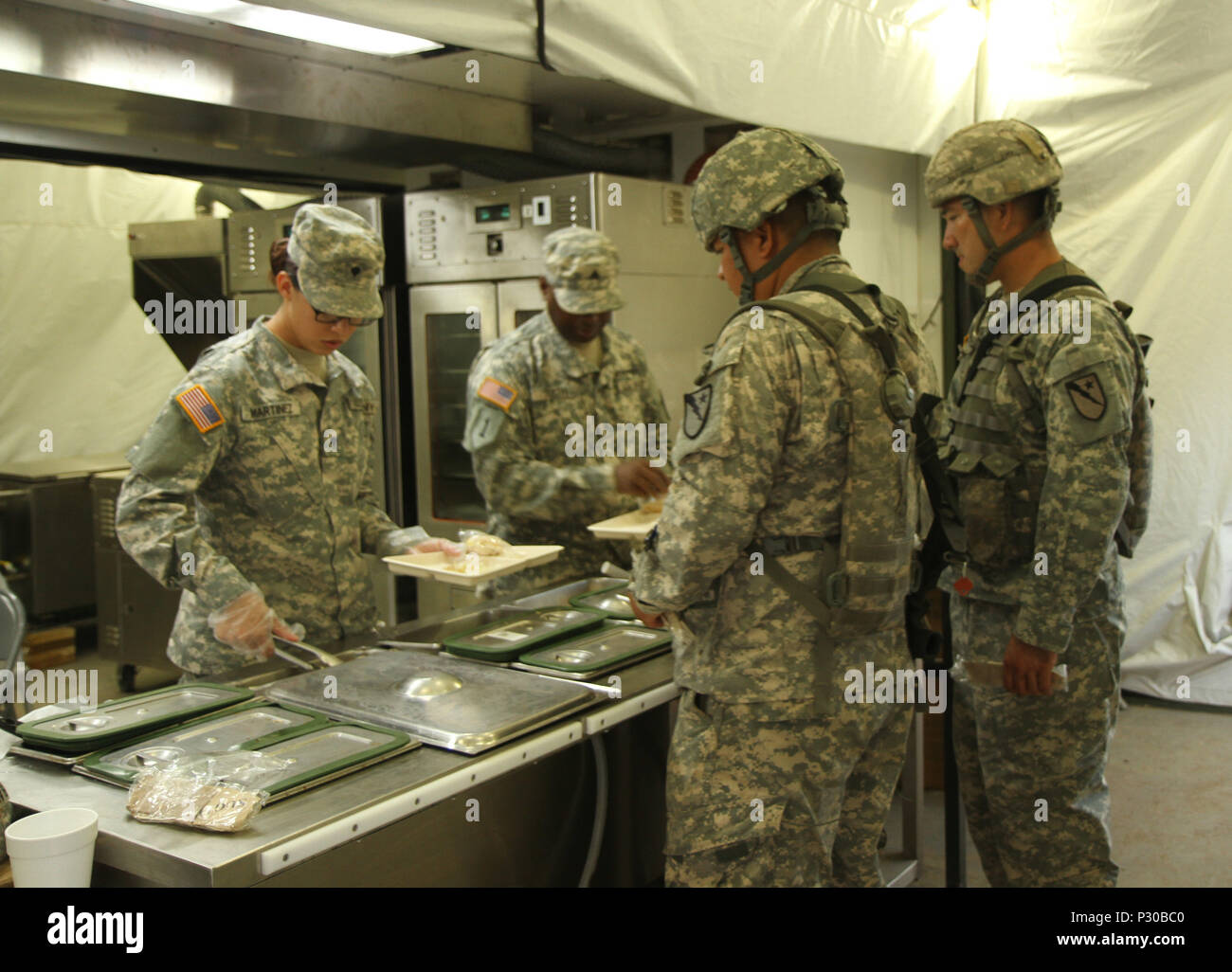 Soldiers from 636th Brigade Support Bn. and the 136th Military Police ...