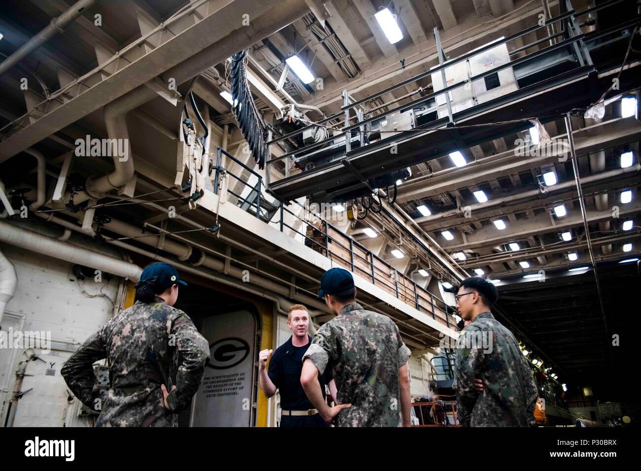 EAST CHINA SEA (Aug. 11, 2016) Ens. Benjamin Paddock, from Gainesville ...