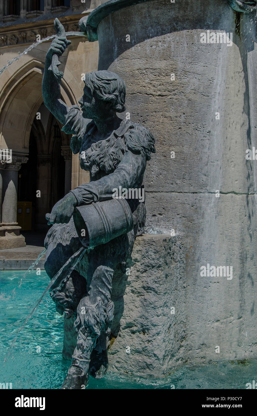 The Fish Fountain, or as it is called in Germen, Fischbrunnen, is a ...