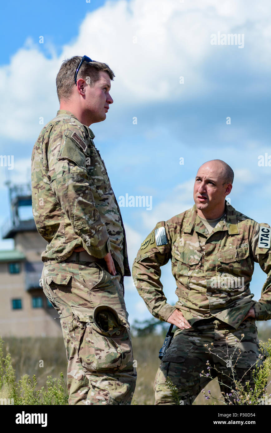 1st Lieutenant Cameron Carlson of 284th Air Support Operations Squadron ...