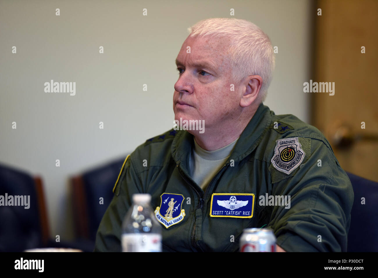 Air Force Lt. Gen. L. Scott Rice, director, Air National Guad, is ...