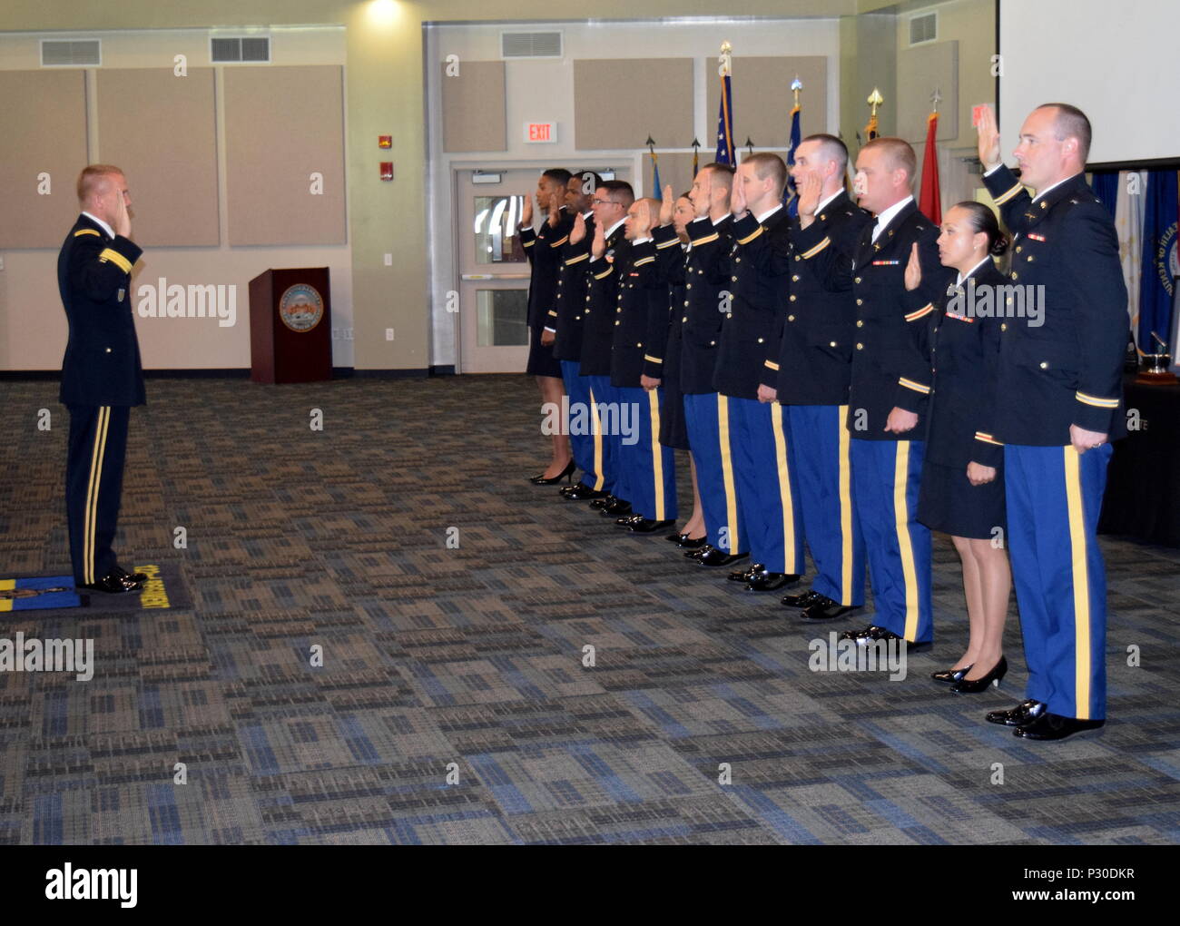 Brigadier General Tom Carden, commander of the Georgia Army National ...