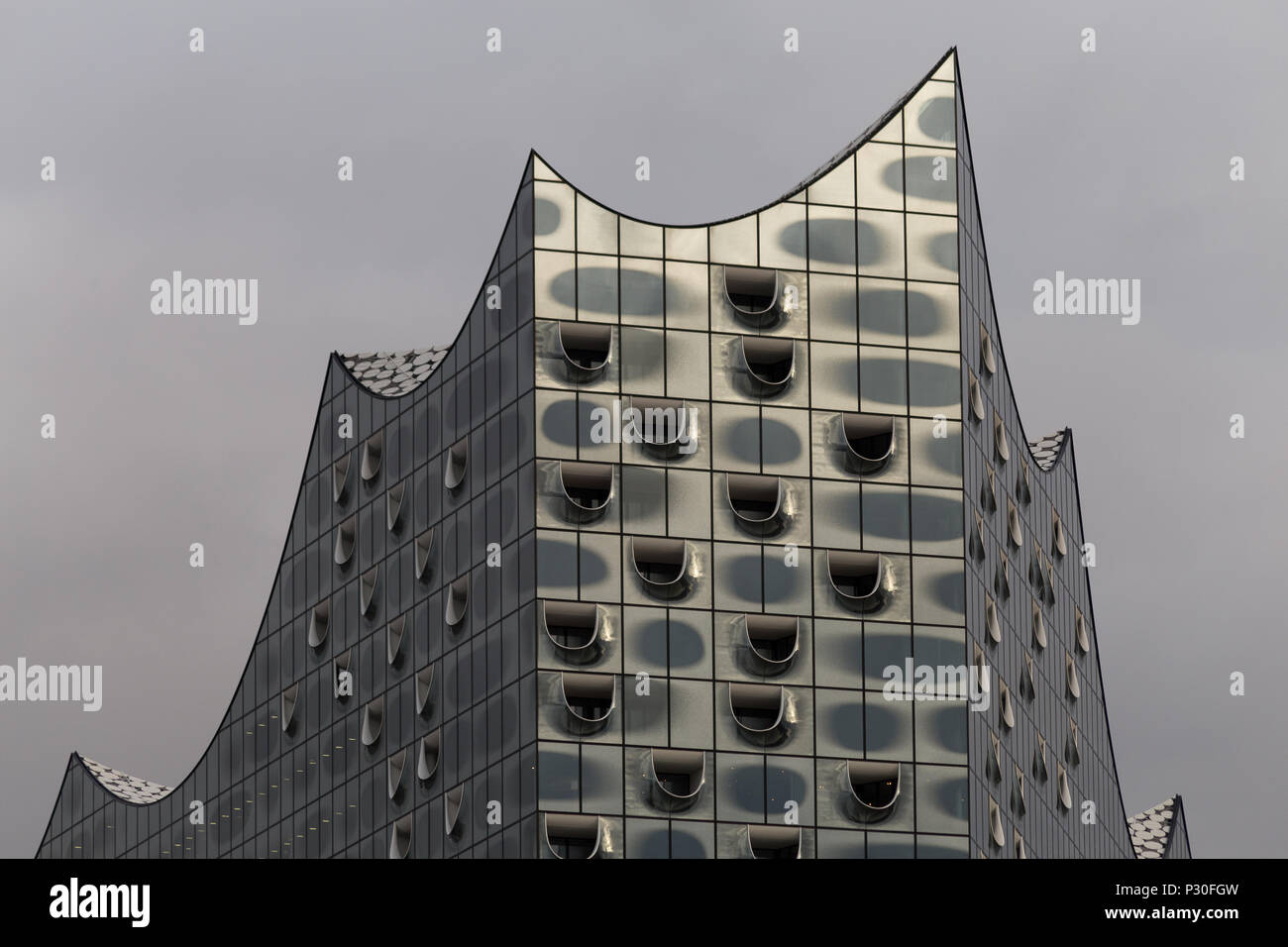Elbphilharmonie facade hi-res stock photography and images - Alamy