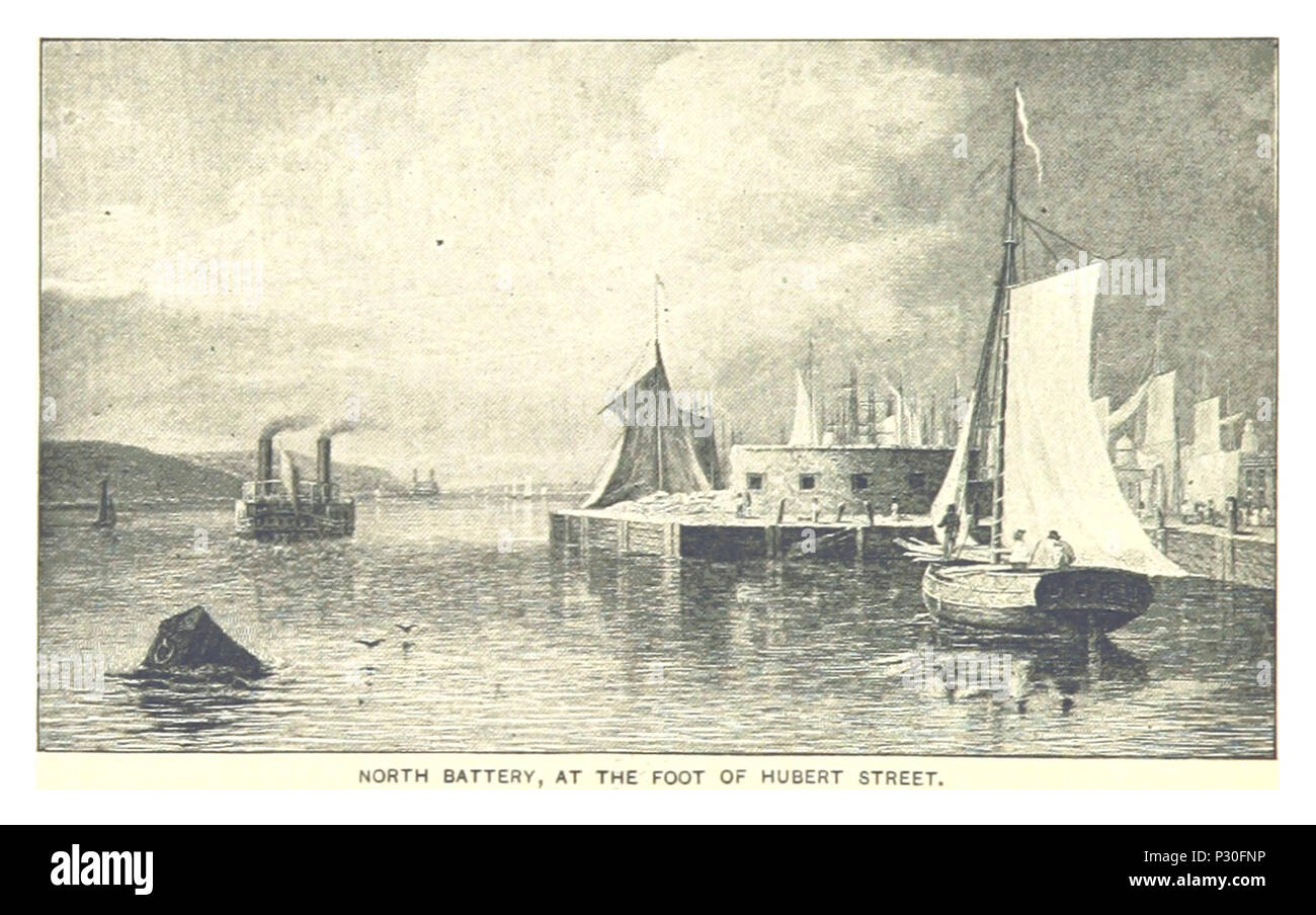 038 NORTH BATTERY, AT THE FOOT OF HUBERT STREET Stock Photo - Alamy