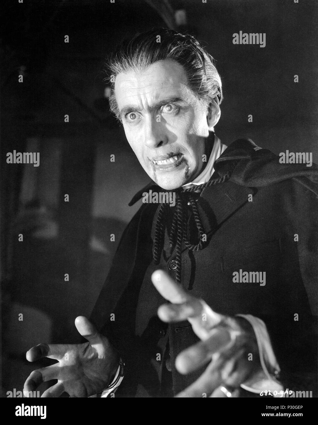 Christopher Lee Dracula 1958 High Resolution Stock Photography and ...