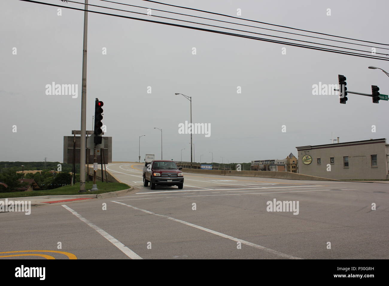 Local scenery of historic Lemont, Illinois Stock Photo - Alamy