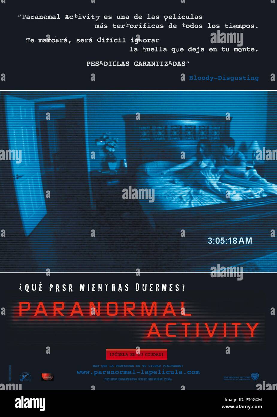 Paranormal Activity 2007 Poster