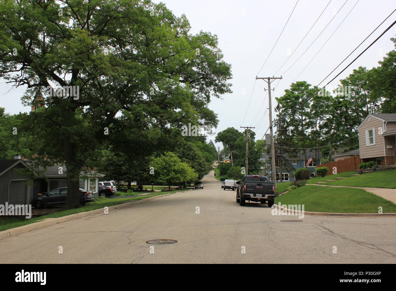 Lower middle class neighborhood hi-res stock photography and images - Alamy
