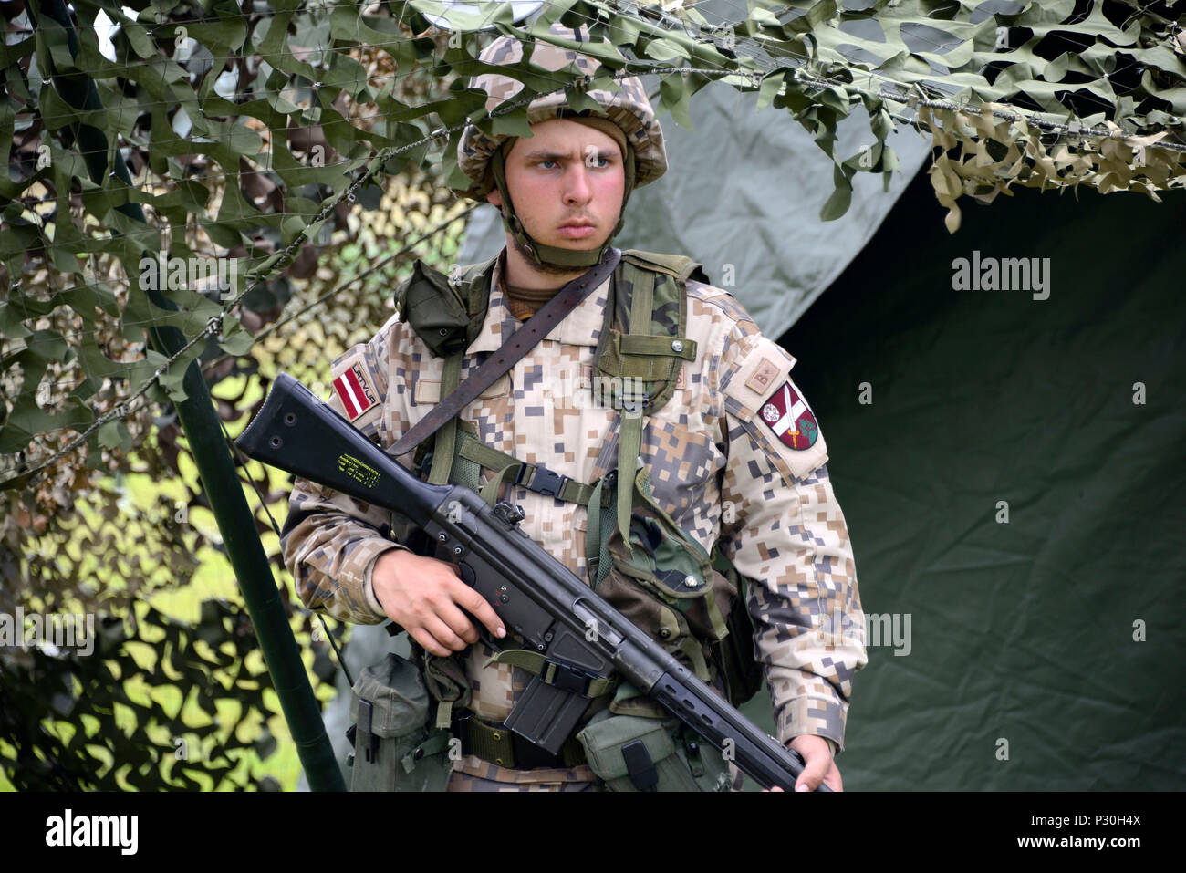 Latvian zemessardze hi-res stock photography and images - Alamy