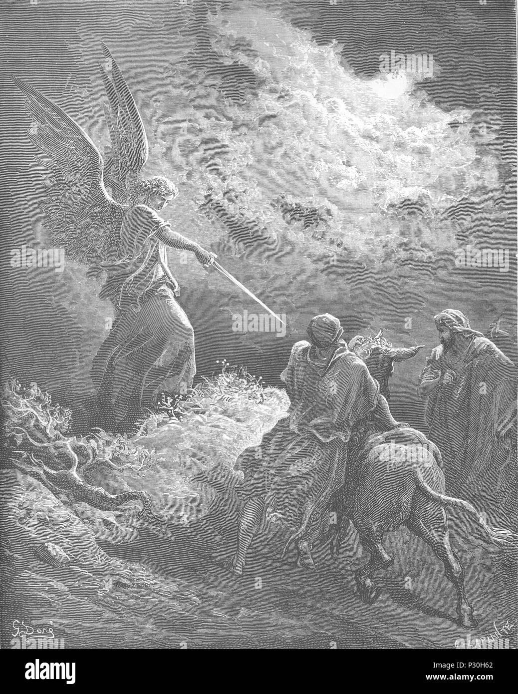 Balaam and the angel hi-res stock photography and images - Alamy