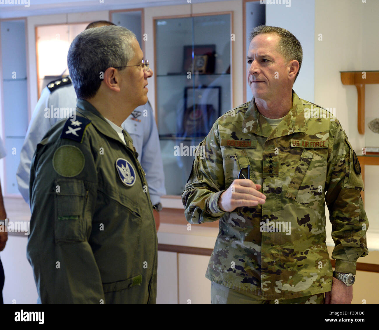 Air Force Chief of Staff Gen. David L. Goldfein visited Israel and his ...